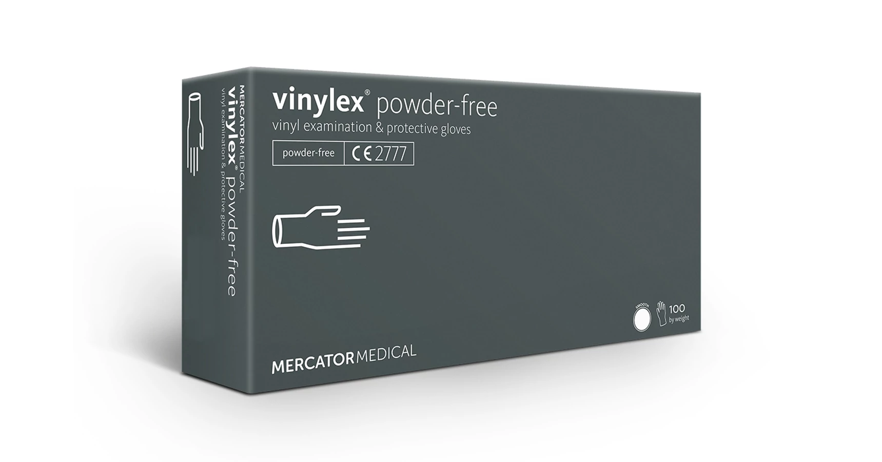 Mercator Vinylex Púdermentes Kesztyű | Carbon Medical