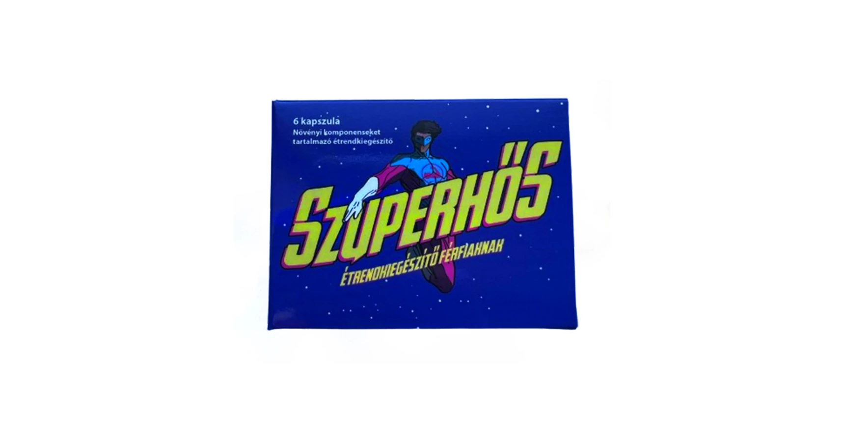 Szuperhős Blue Potencianövelő kapszula (6db) - Carbon Medical
